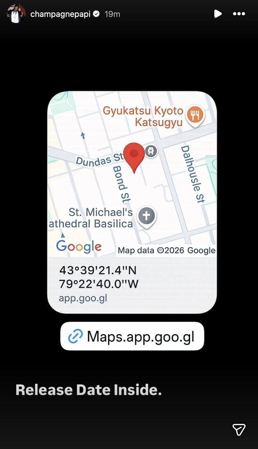 Drake builds ice structures and teases “Iceman” release date