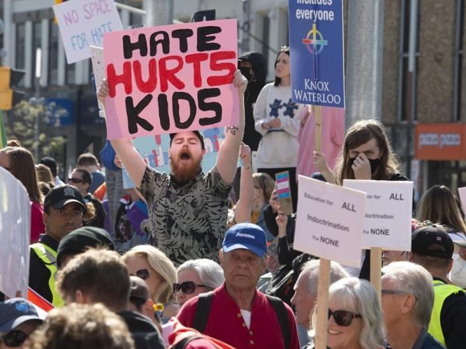 1 million march 4 children in Kitchener protesters