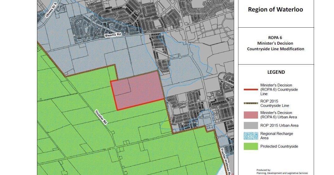 Waterloo Mayor withdraws motion to protect urban land