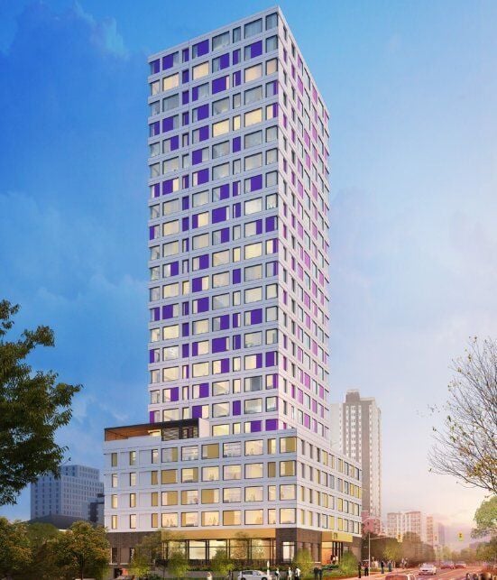 Bigger units, more floors proposed in taller Waterloo tower