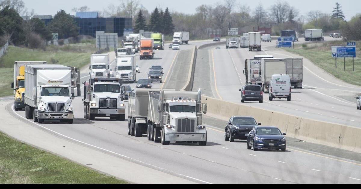 Westbound 401 at Hespeler Road to be closed overnight Wednesday