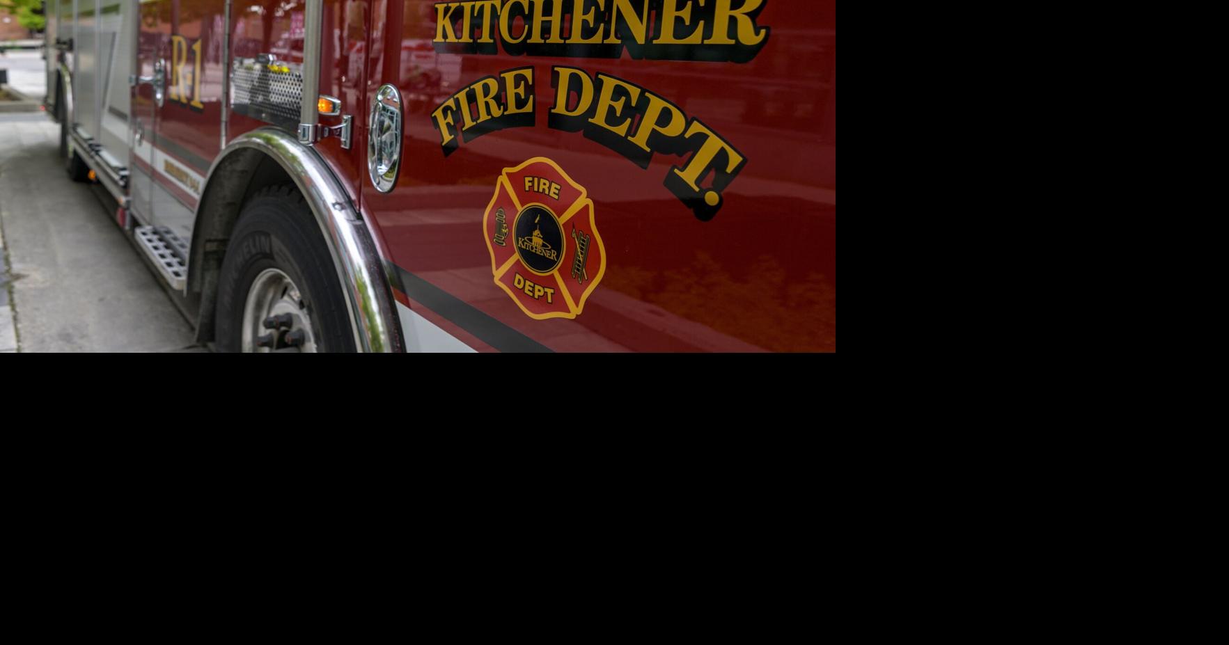Suspicious fire in Kitchener sends man to hospital