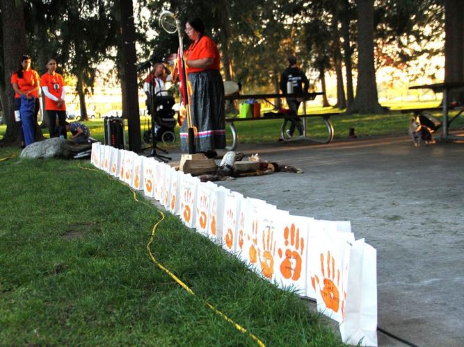 Orange Shirt Day emphasizes Indigenous atrocities down Hwy24