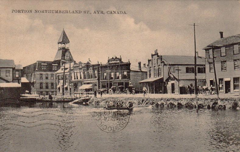 John Watson and Ayr, Ontario were known around the world