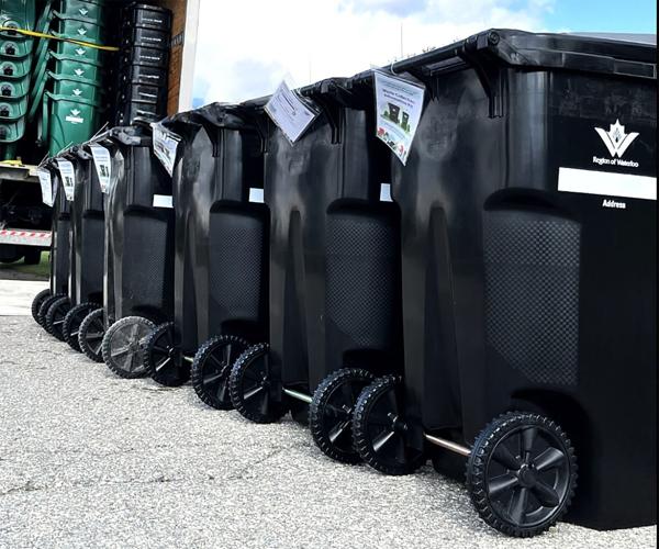 Garbage cart delivery begins this week in Waterloo Region