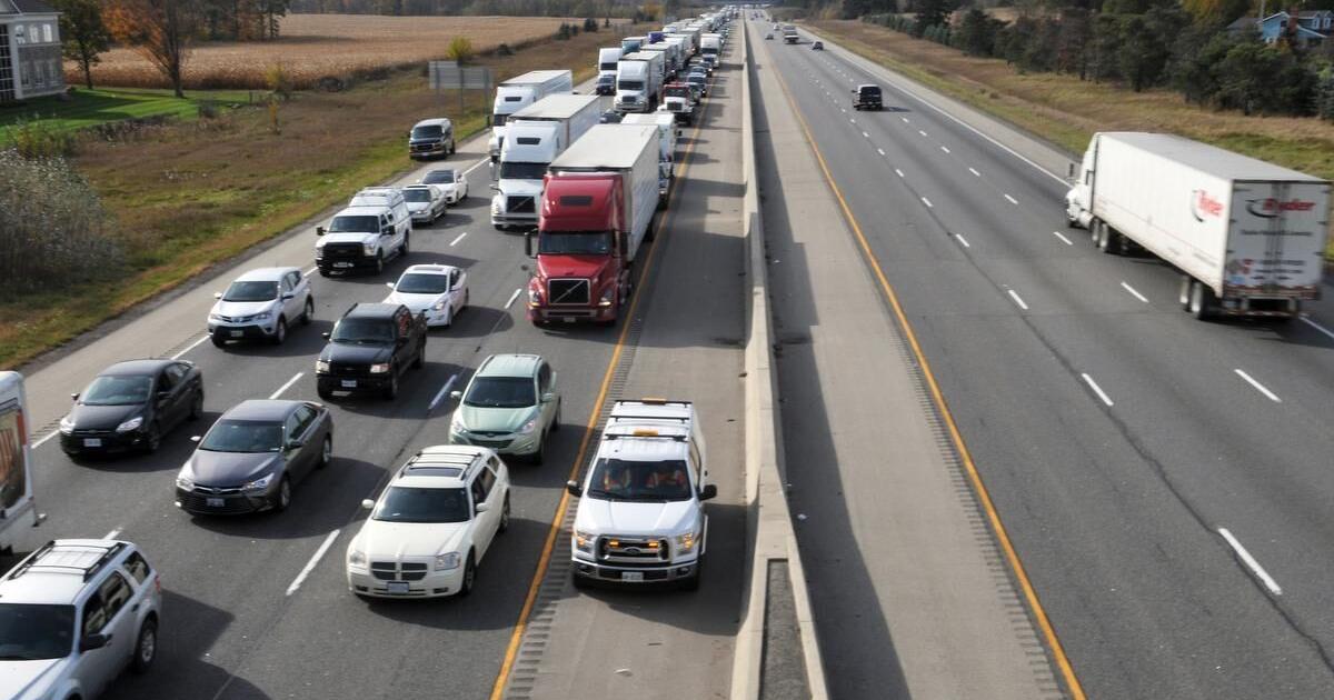Full Highway 401 closure planned this weekend