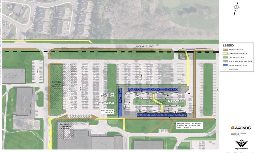 Transit hub for Conestoga’s Kitchener campus moving ahead