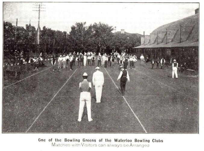 Waterloo Park pictures from the early 1900s booklet