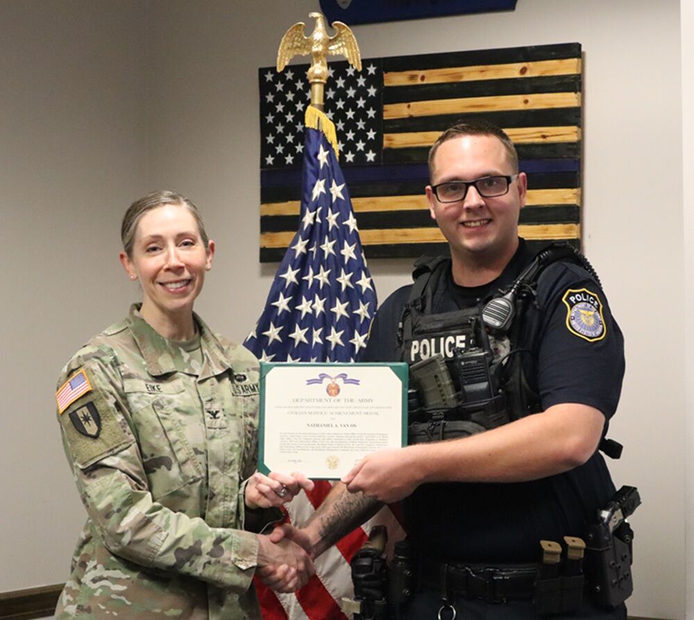 Vanos named Redstone Police Officer of the Year | News ...