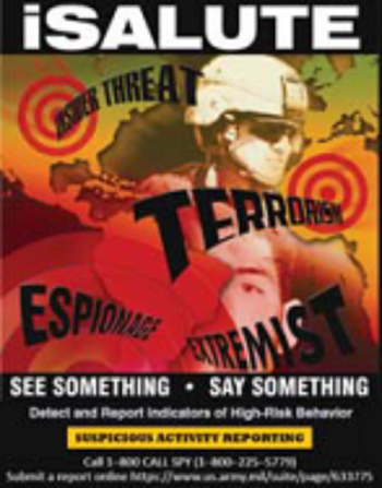 Prevent espionage through Army program | Military Scene ...