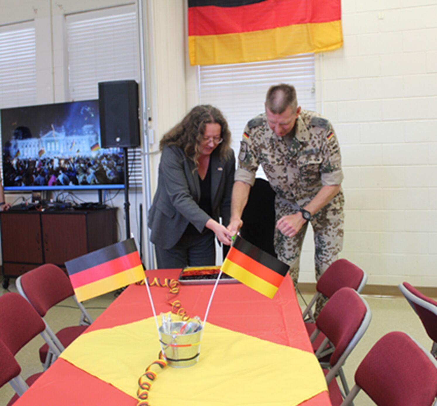 German Patriot Office marks German Unity Day | Military Scene ...