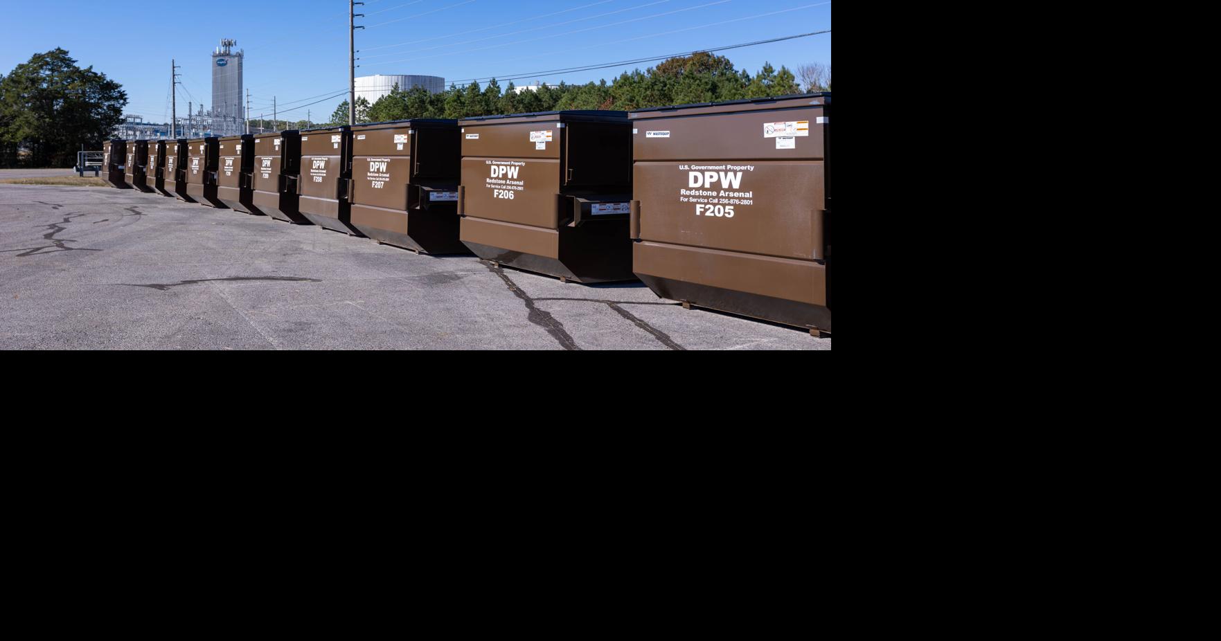 Redstone buildings receiving new dumpsters | Military Scene ...