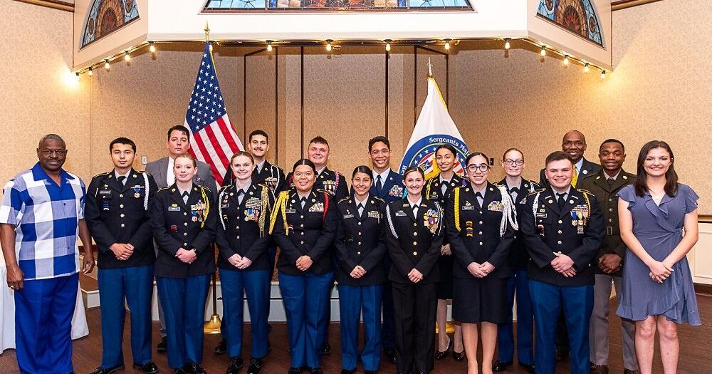 Association presents JROTC leadership awards | Military Scene ...