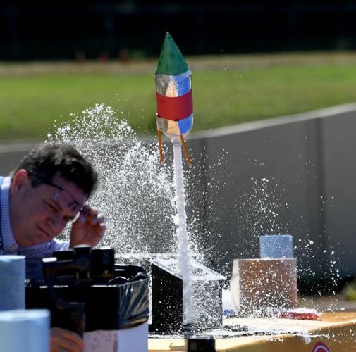 Baking soda-powered rockets launch at space museum | Technology Today ...