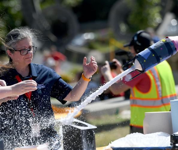 Baking soda-powered rockets launch at space museum | Technology Today ...