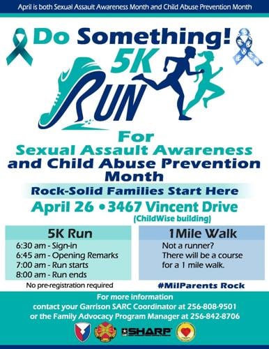 Community 5K run sends assault awareness message | Win Or Lose ...