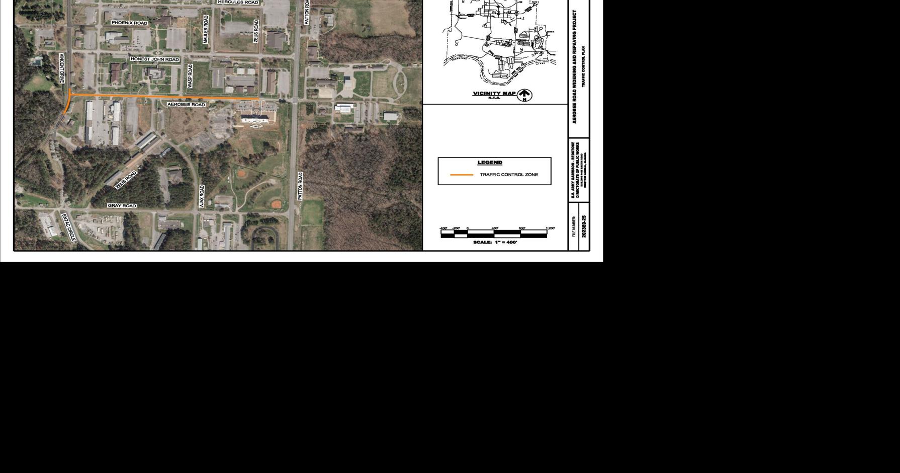 Construction widening Aerobee Road scheduled | News | theredstonerocket.com