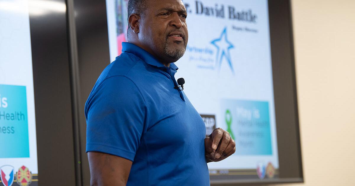 READY AND RESILIENT: David Battle learned to live without drugs ...