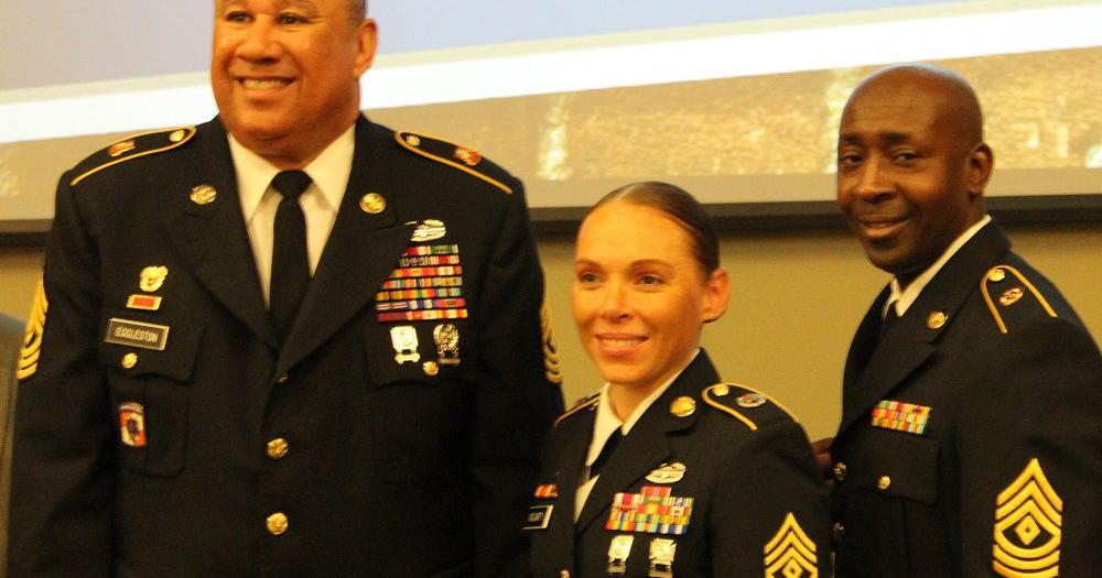 First sergeants receive annual awards for leadership | Military Scene ...