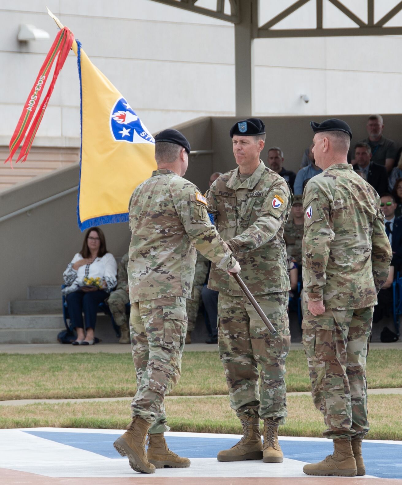 Security enterprise welcomes new commander | Military Scene ...