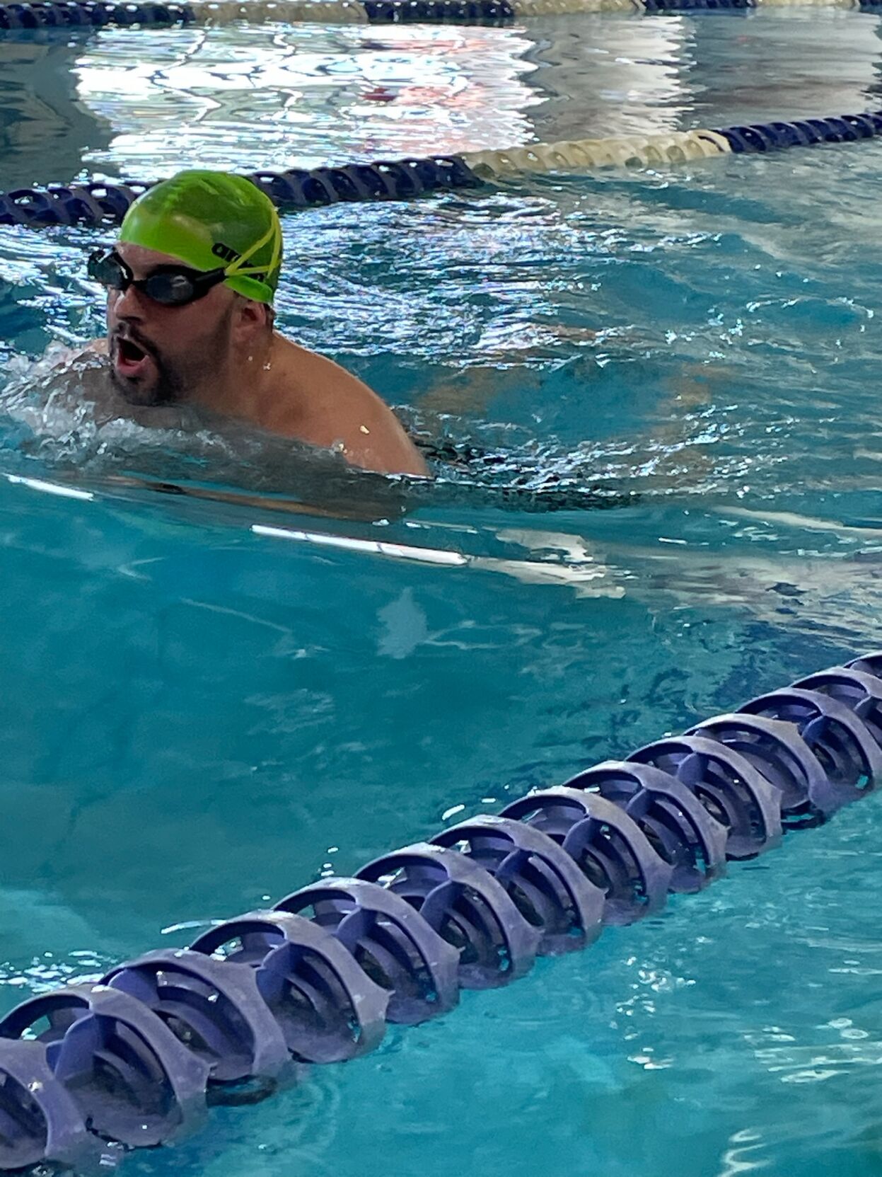 Swimmers find camaraderie, exercise at Aquatics Center | News ...