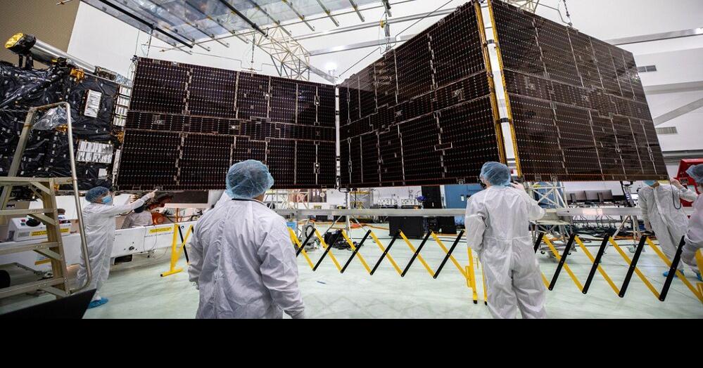 Huge solar arrays installed on NASA’s Psyche spacecraft | Technology ...