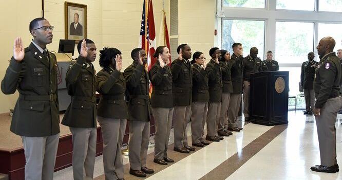 Strategic commander commissions local ROTC cadets | Military Scene ...