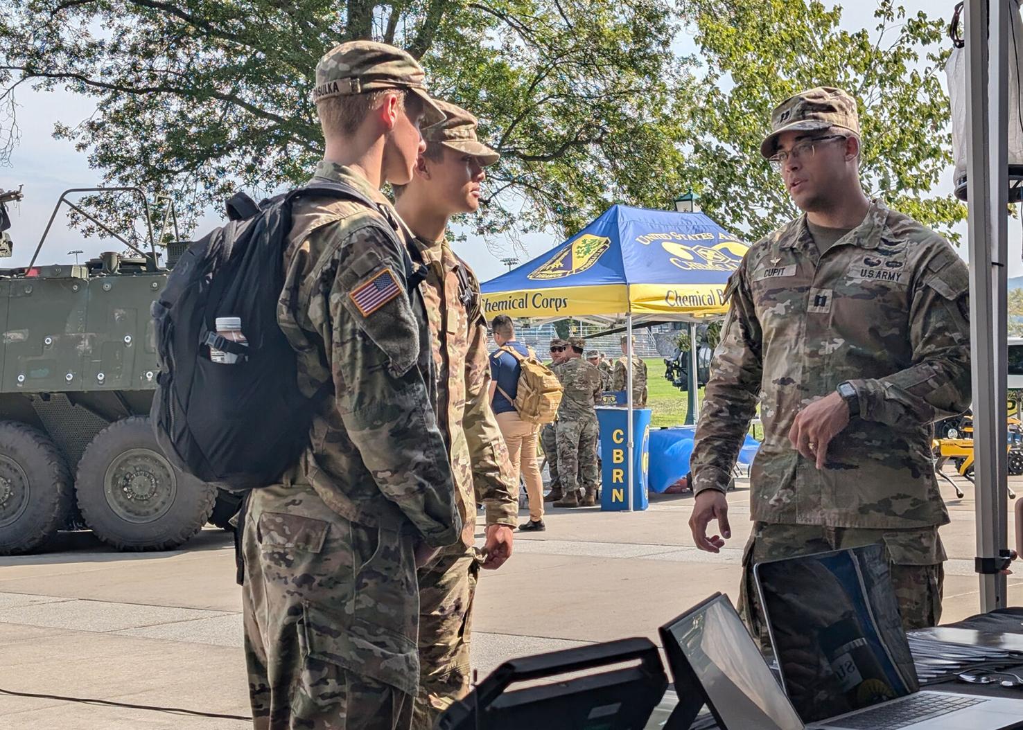 West Point cadets learn about Army space opportunities | Military Scene ...