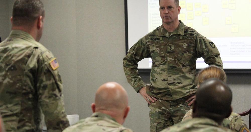 Field grade officers hear general’s perspective | Military Scene ...