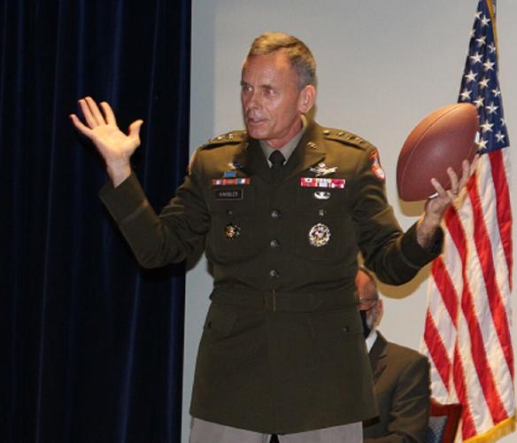 Staff officer graduates hear need for staying inbounds | Military Scene ...