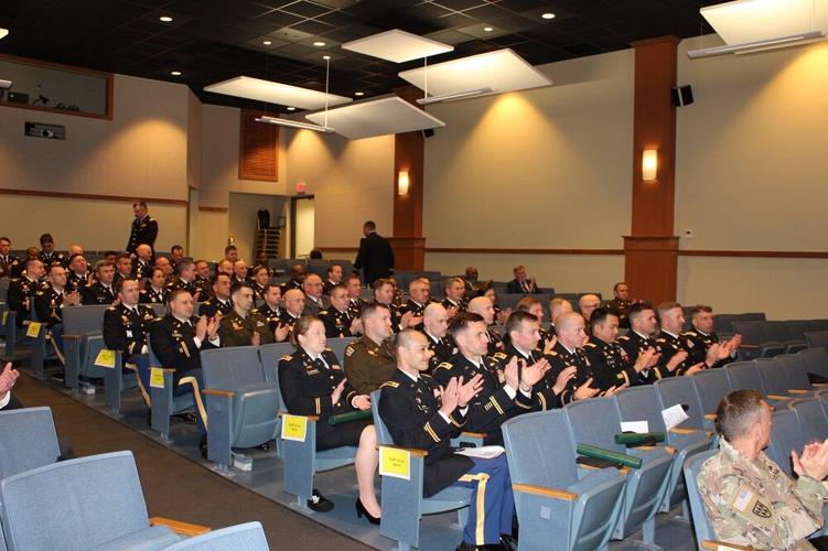Staff officers’ graduation returns to Heiser Hall | Military Scene ...