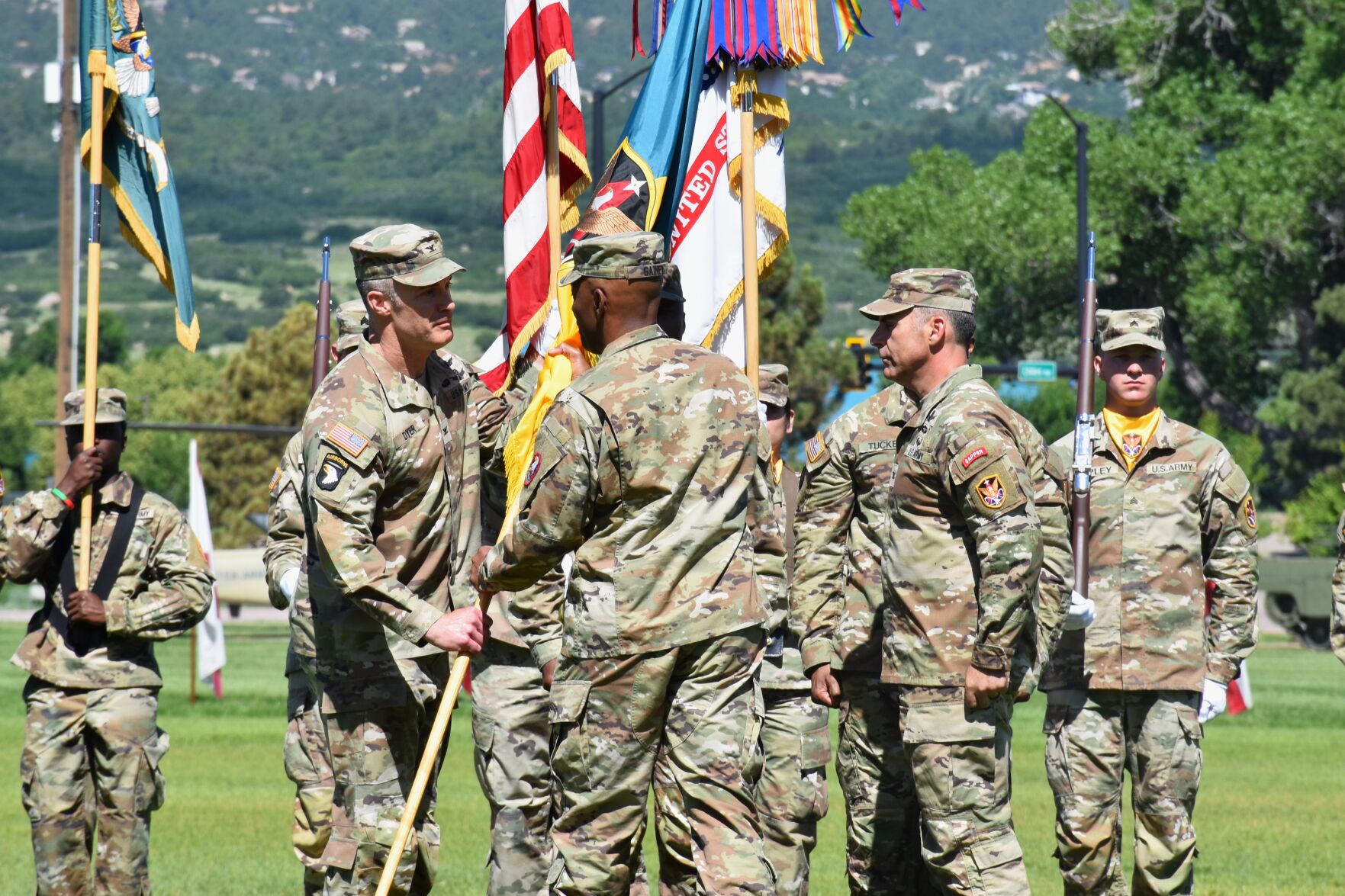 Dyer takes reins of 1st Space Brigade | Military Scene ...