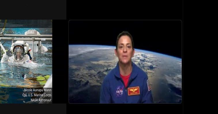 NASA astronaut emphasizes need for teamwork | Technology Today ...