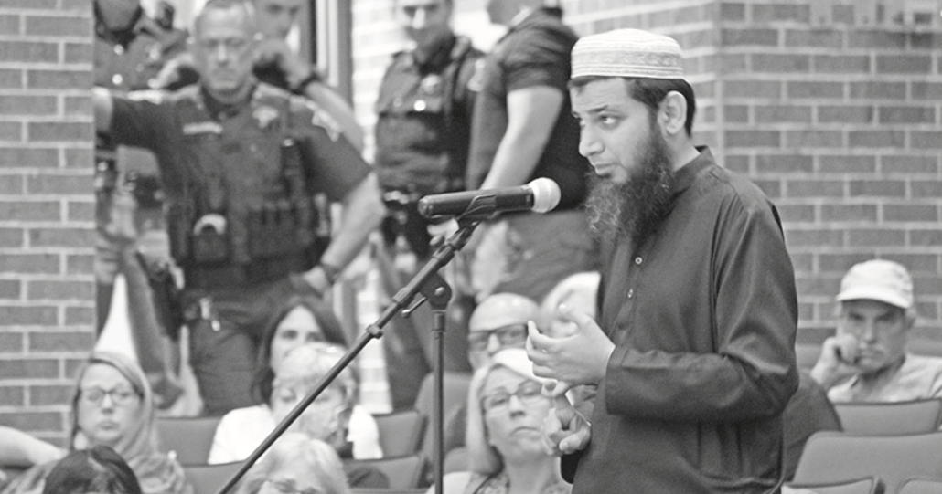 Dr Bilal Siddiqui Speaks During The Public Comment Portion Of The Aug