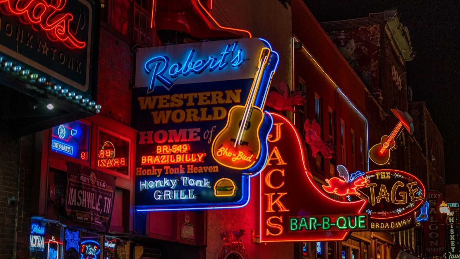 Nashville Neon signs Unsplash | | theroamreport.com