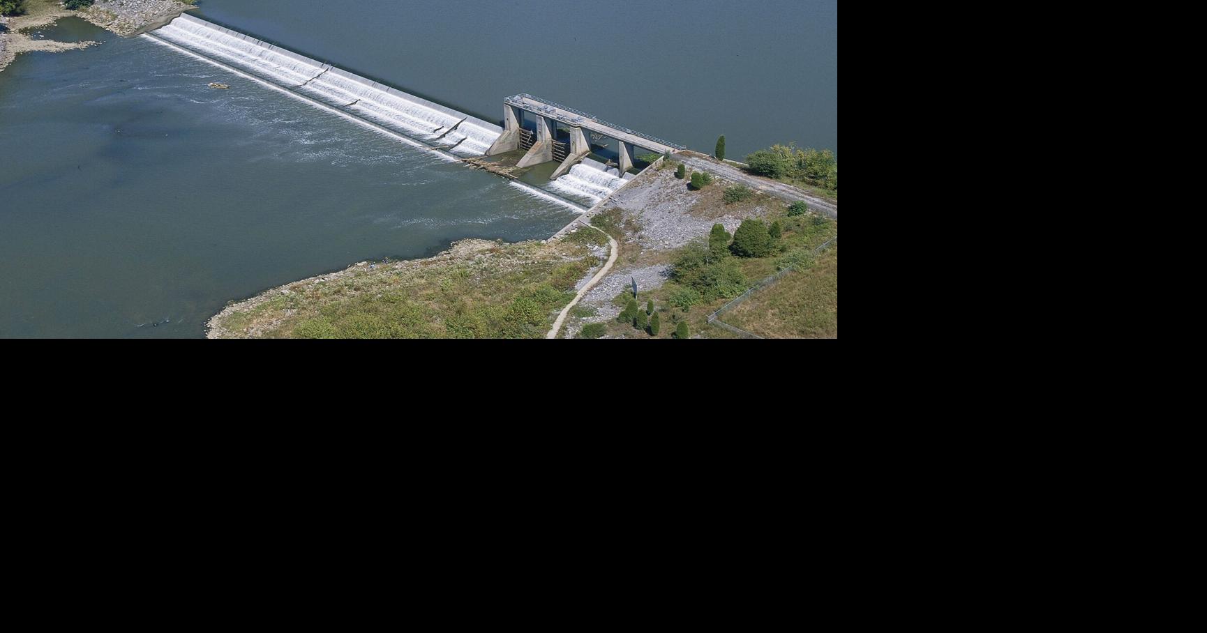 New concrete gravity dam to be built near existing dam at John Sevier ...