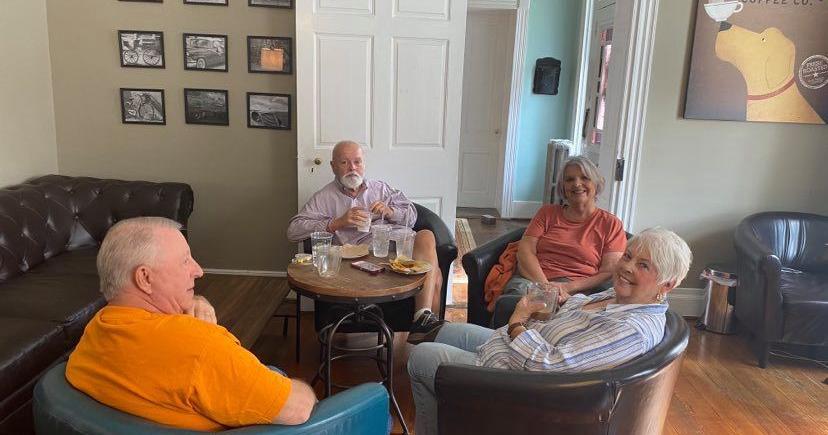 Make it your 'happy place': Coffee at the Kyle at historic Kyle House ...
