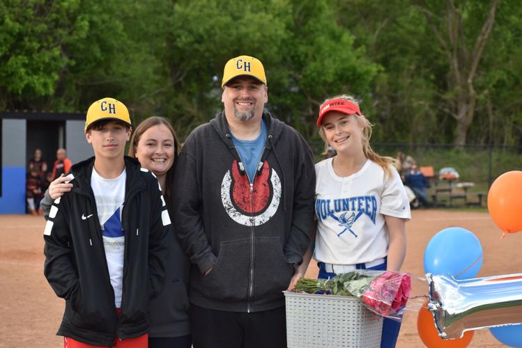 PHOTO GALLERY: Volunteer celebrates softball seniors | Multimedia ...