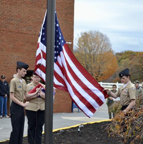Flagpole Patrol: Volunteer's NJROTC helps Mount Carmel dedicate new ...