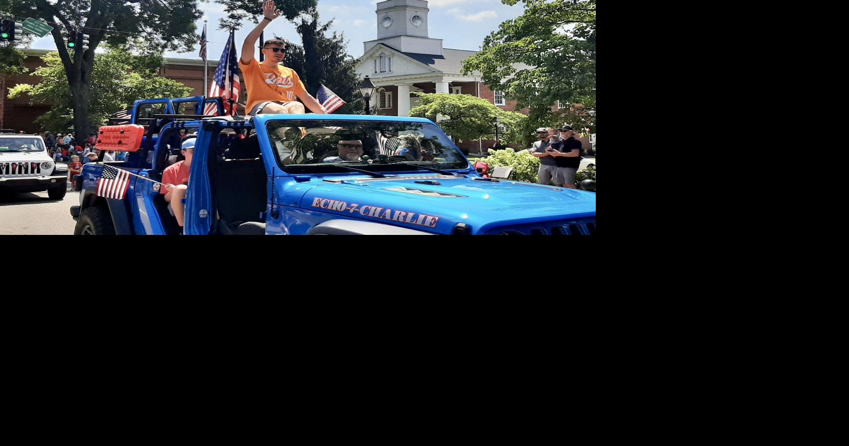 UT basketball star John Fulkerson Rogersville July 4th parade Grand ...