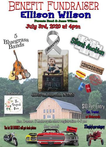 Car and tractor show fundraiser to benefit child with cancer ...