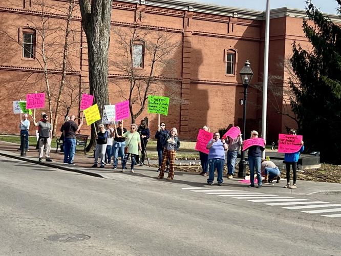 VIDEO & PHOTO GALLERY: Humane Society supporters protest in Rogersville ...