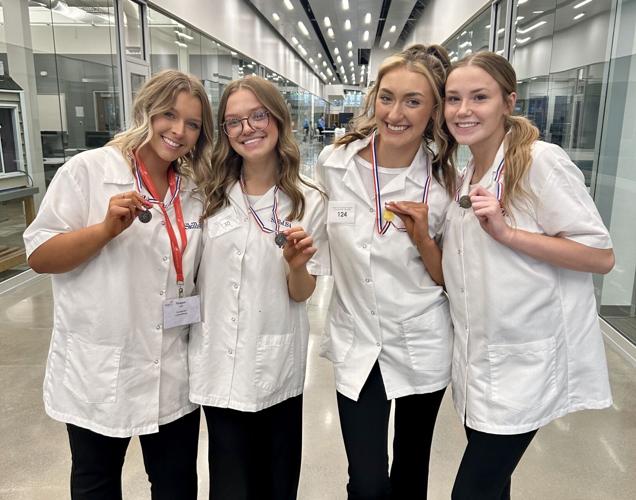 Volunteer students preparing to compete in SkillsUSA state finals ...