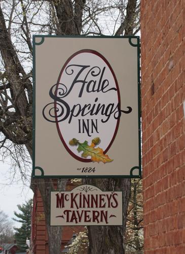 Enjoy lunch or dinner at the 199 year old Hale Springs Inn | Business ...