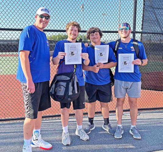 Falcons advance two doubles, one single to district quarterfinals ...