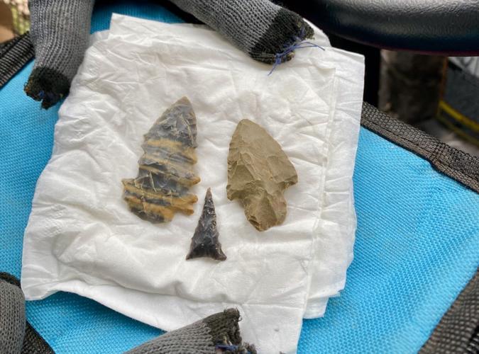 'Glistening in the sun': Woman finds potentially rare arrowheads near ...