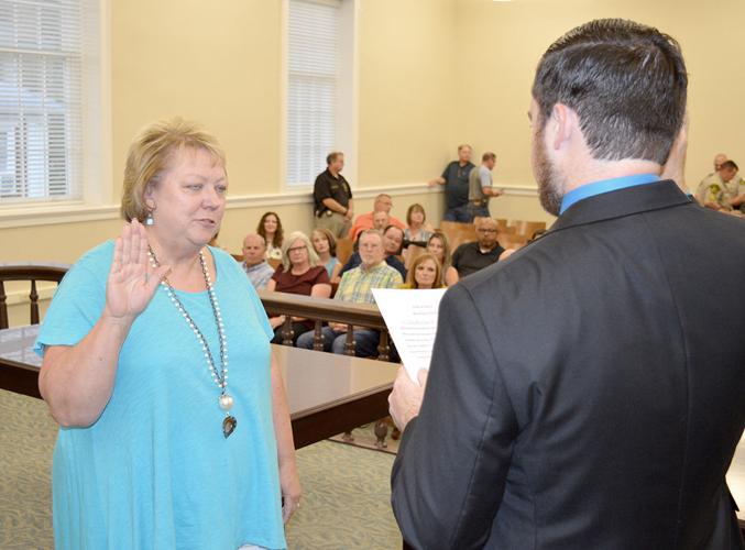 Newly elected, re-elected officials take their oaths of office ...