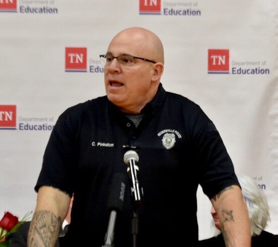 Rogersville City School bids farewell to SRO Chris Pinkston after 13 ...