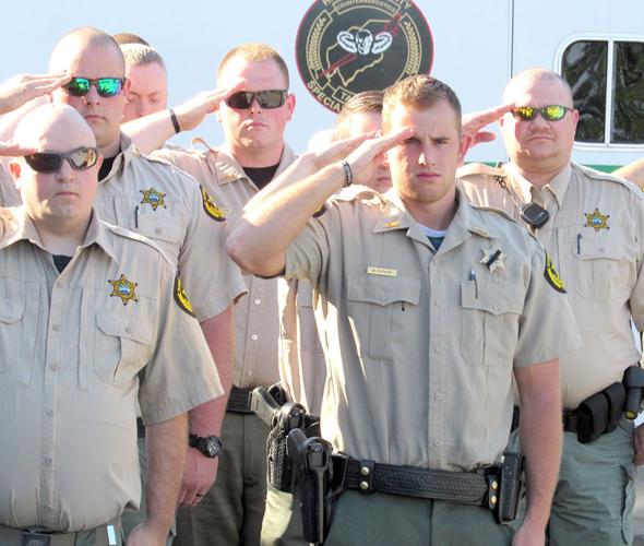 In memory of Hawkins Co. Peace Officers who made the ultimate sacrifice ...