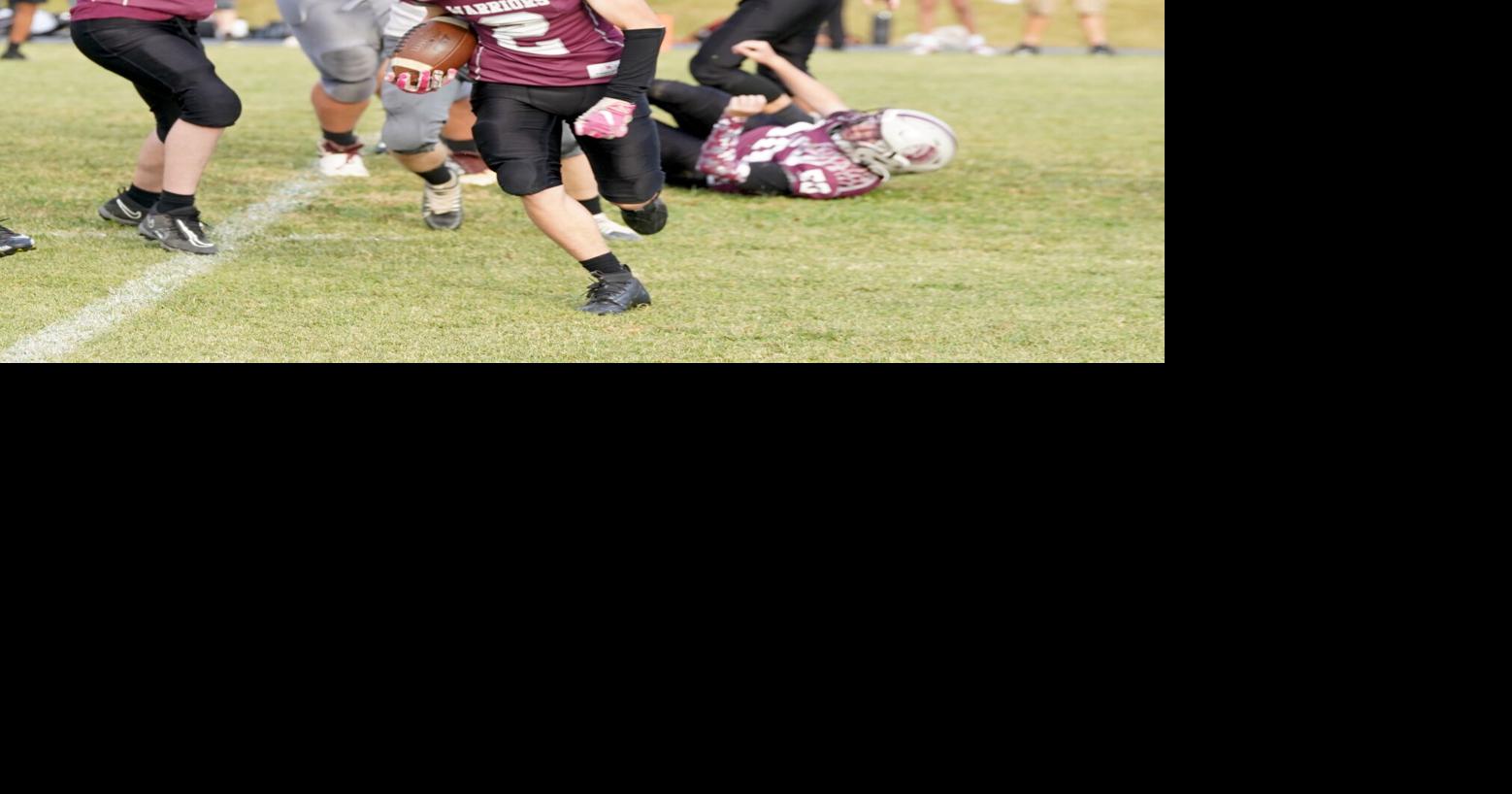 02) Landon Rimer carries for the Warriors | | therogersvillereview.com